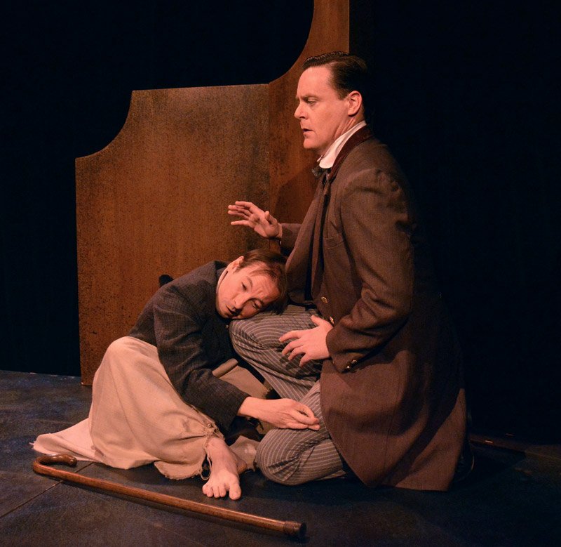 Brandt Roberts and Jeremy van Meter as Merrick and Treves in The ...